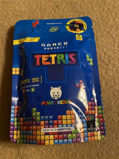 The Taste Is Just Okay But I Love The Idea Tetris Gummies R Candy