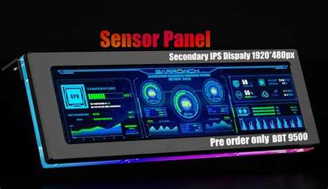 lamptron sensor panel aida64 setup custom display 60 off