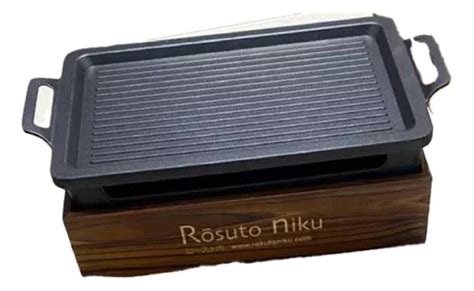 Asador Portatil Rosuto Niku Hibachi Para Interior Y Exterior Meses