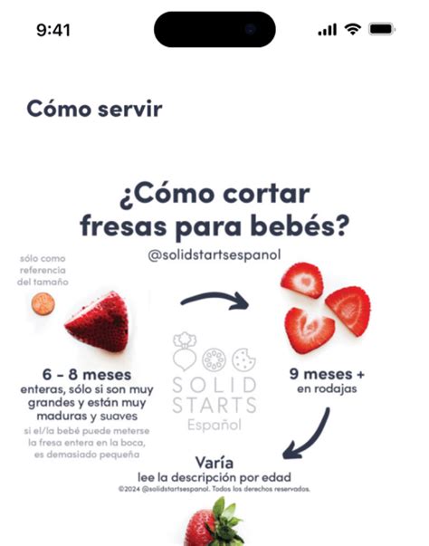 Solid Starts Cómo Comenzar A Ofrecer Alimentos Sólidos