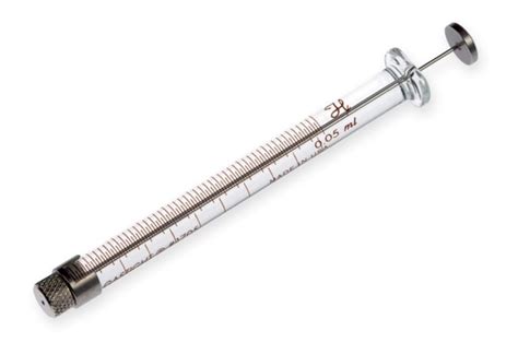 Hamilton™ 50 μl 1700 Series Gas Tight Syringe Needle Gauge None Point