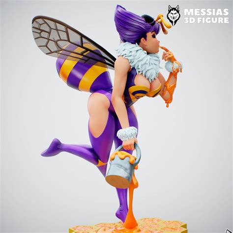 Q Bee Darkstalkers 3d Model By M2so