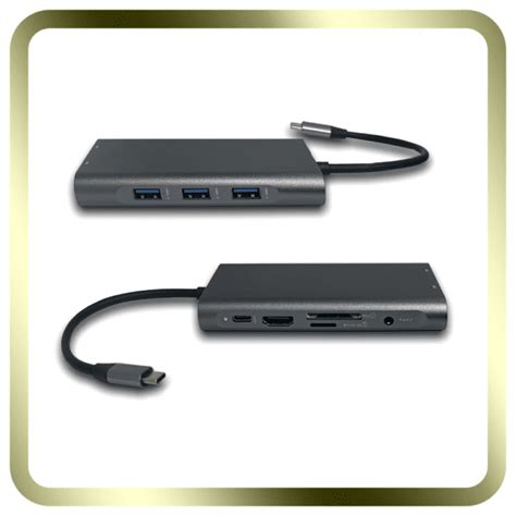 USBCM10 USB C Hub Multiport Adapter MSB