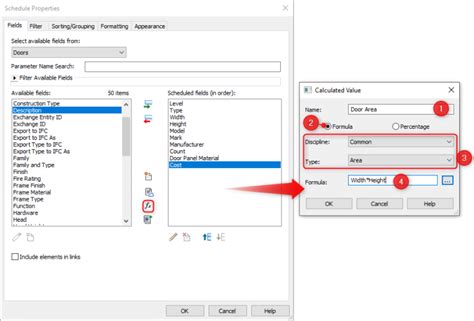 how to create revit schedules basic guide lazybim