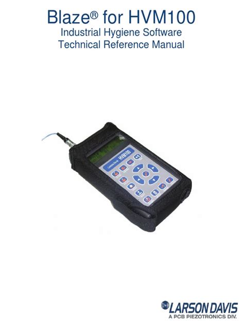 Hvm100 Blaze Manual Pdf Icon Computing Computer File