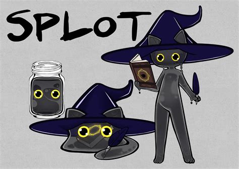 Oc Meet Splot The Plasmoid Scribes Wizard Rcharacterdrawing