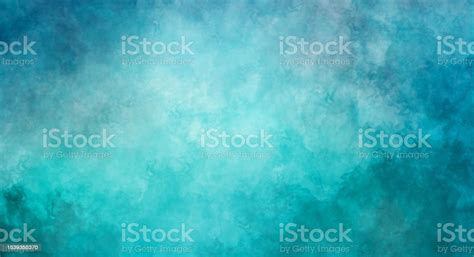 푸른 녹색 수채화 배경 디자인 추상 회화 예술 질감은 얼룩진 대리석 패턴과 청록색 흐릿한 그라데이션 색상으로 질감이 있는 배너