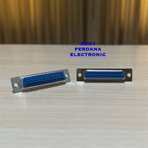 Jual Konektor Connector Soket Socket Vga Female Cewek Db25 Db 25 Pin Shopee Indonesia