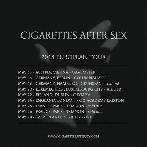 Cigarettes After Sex Fonts In Use