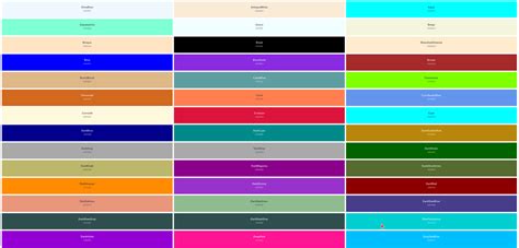Named Colors Coding Help Wikia Fandom Named Colors Coding Help Wikia Fandom