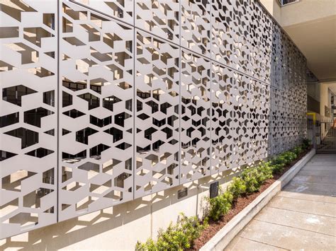 Perforated Metal Cladding At Savannah College Of Art And Design