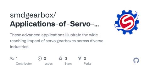 Github Smdgearboxapplications Of Servo Gearboxes These Advanced Applications Illustrate The