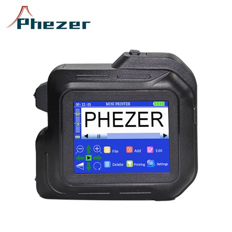 Mini Handheld Inkjet Printer For Datebarcode Printingcartonplastic