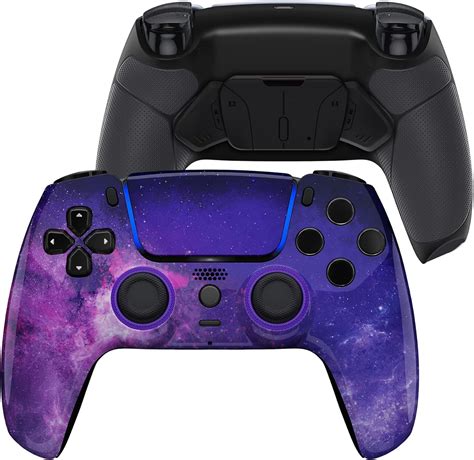 Extremerate Luna Redesigned Nebula Galaxy Front Shell Touchpad Compatible With Ps5