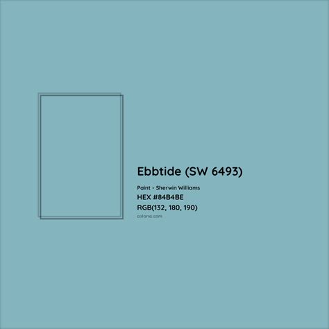Sherwin Williams Ebbtide SW Paint Color Codes Similar Paints And Colors Colorxs