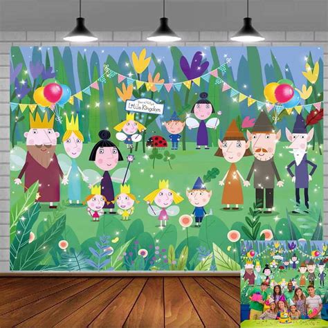 Ben And Holly Backdrop Banner Party Supplies Poster Movie Theme