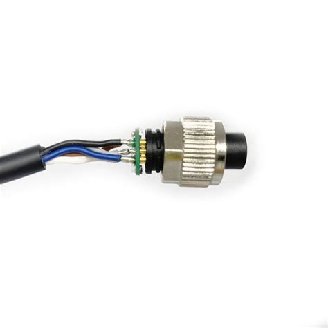 China Customized Led Indicator 5 Pin M12 Connector Cable Manufacturers