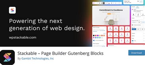 Stackable Blocks A Gutenberg Page Builder For Your Wordpress Test