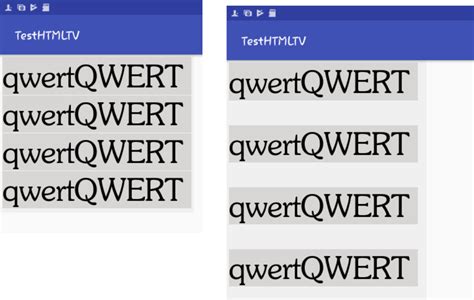 Java Htmlfromhtml Adds Space At End Of Text Stack Overflow