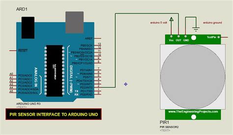 Arduino Обнаружение движения с использованием Arduino Uno и Pir