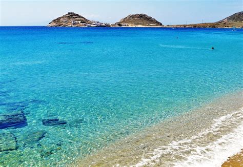 Plage De Kalafatis Mykonos Les 12 Plus Belles Plages Où Se Baigner à