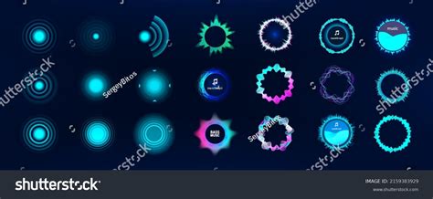 Circle Waveform Visualizer Over 915 Royalty Free Licensable Stock Illustrations And Drawings