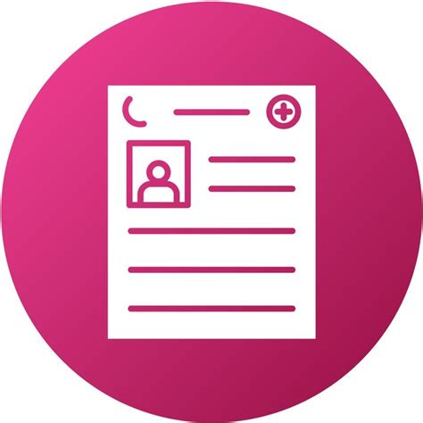 Premium Vector Vector Design Patient Pofile Icon Style