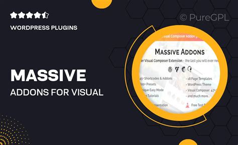Download Massive Addons For Visual Composer V248