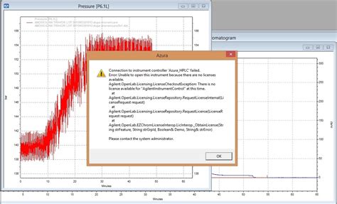 No Connection Eror No Licenses Available Forum Chromatography Software Agilent Community