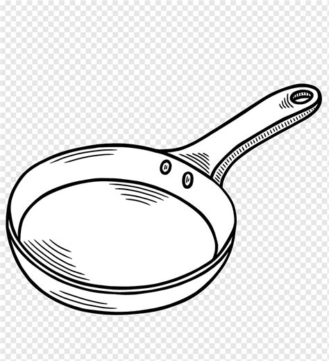 조리 요리 팬 조리기구 주방 주방 도구 주방 용품 라인 아트 Png Pngwing