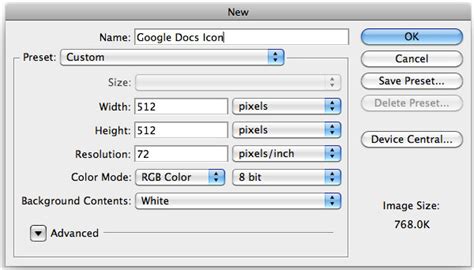 Create A Google Docs Icon PSDFan