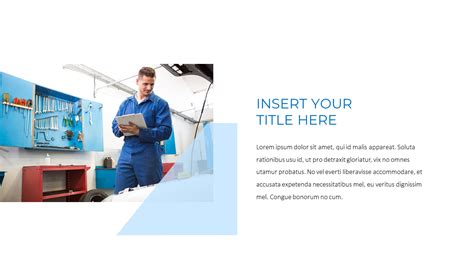 Auto Repair Shop Powerpoint Design Download