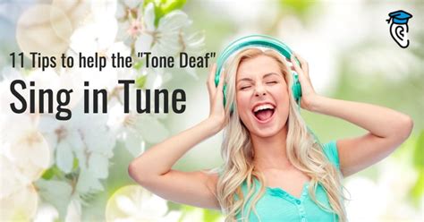 11 Tips to Help the "Tone Deaf" Sing in Tune - Musical U
