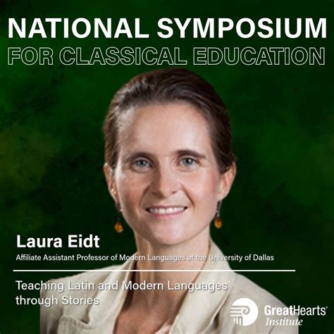 Great Hearts Institute On Linkedin Join Guest Speaker Laura Eidt