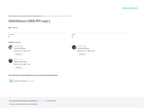 Chinese Named Entity Recognition With Graph Based Semi Supervised Learning Model Ppt