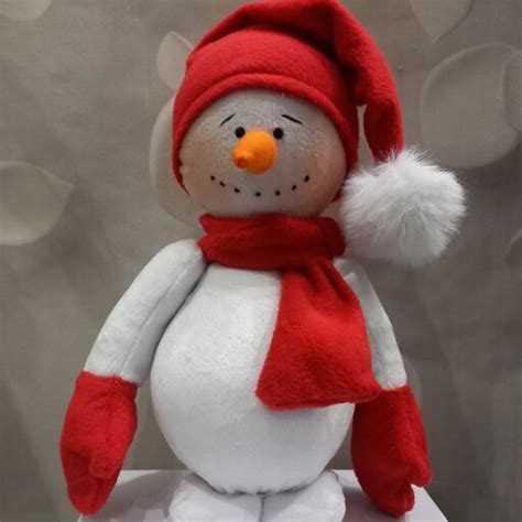 خرید و قیمت عروسک آدم برفی برند هپی از غرفه عروسک سازی هپی