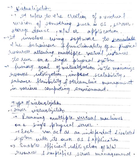 Unit 1 Cloud Vertualization Notes Nastuali Mgtwe To Mdet