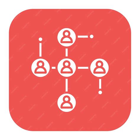 Premium Vector Networking Vector Illustration