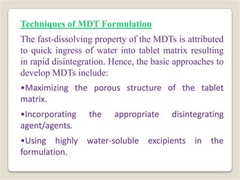 Formulation And Evaluation Of Fast Dissolving Tablets