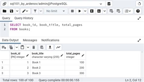 SQL 101 Chapter 3 Mastering Data Retrieval With SELECT Statements