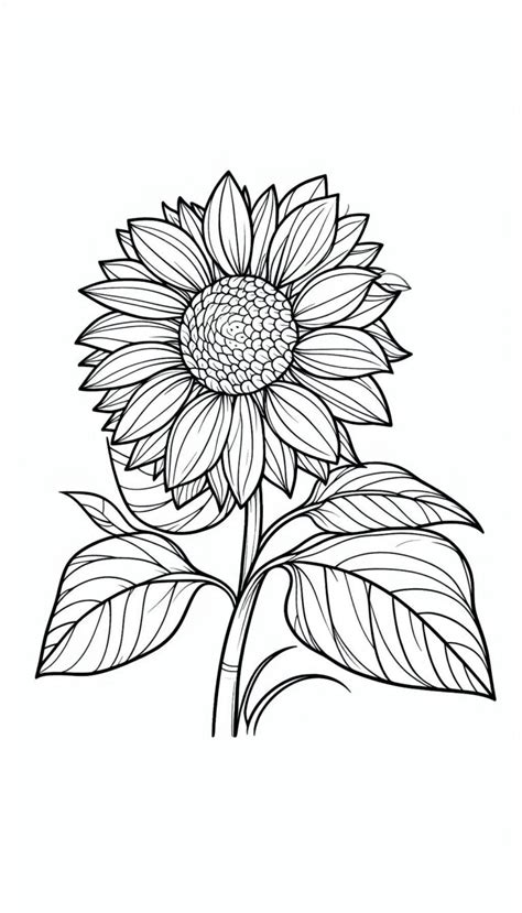 39 해바라기 색칠공부 고유한 인쇄 가능 Pdf 무료