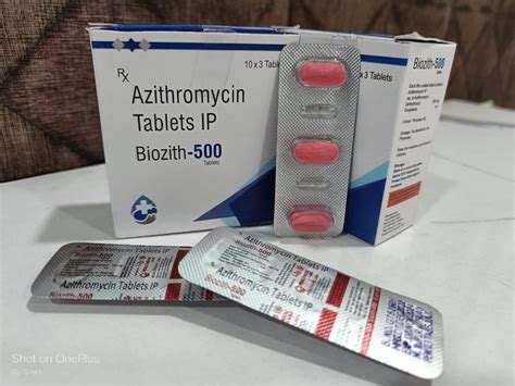 Azithromycin Tablets Ip 500 Mg At ₹ 5558strip Of 3 Tablets In Miraj