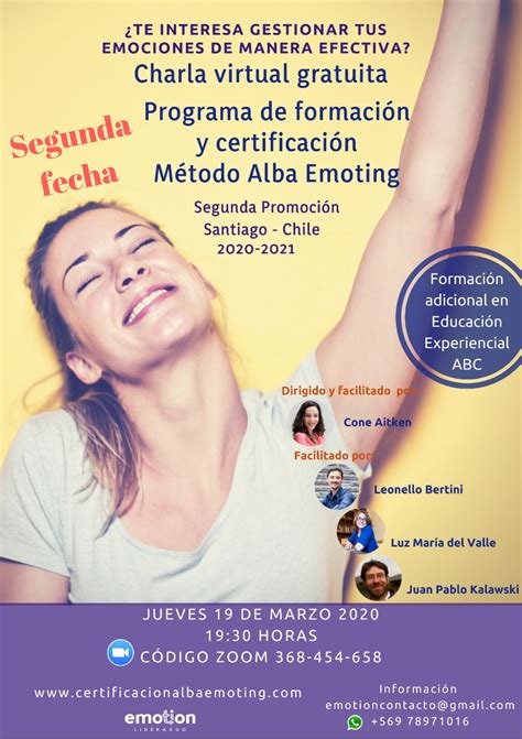 Certificación Alba Emoting Emotion Liderazgo