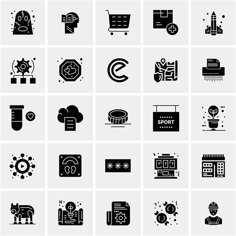 Male Man Person Icons Flat And Line Filled Icon Set Vector Blue Background 13292473 Vector Art