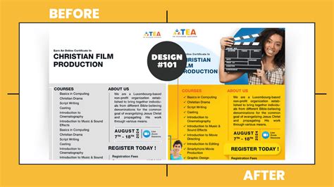 Free Flyer Design Tutorial How To Design A Professional Flyer With