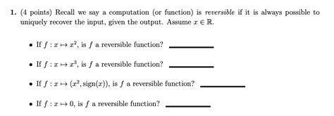 Solved 1 4 Points Recall We Say A Computation Or