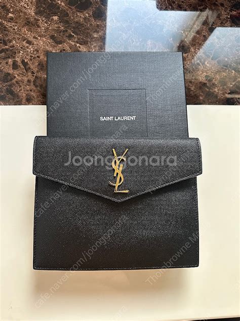 입생로랑 정품 새상품급 풀구성품 미니클러치백 싸게 팝니 숄더백 중고나라