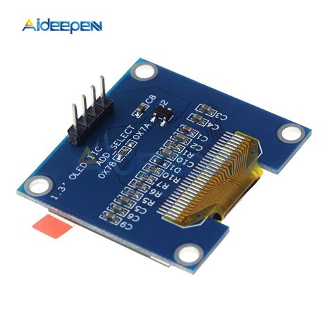 4pin 1 3 oled screen module board 128x64 1 3 inch oled lcd led displa aideepen