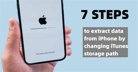 7 Steps To Extract Data From IPhone By Changing ITunes Backup Location