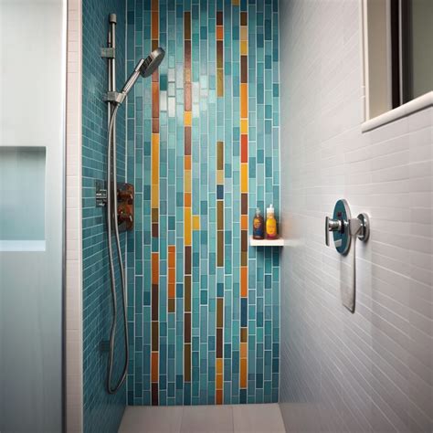 10 Waterfall Shower Tile Ideas You Will Love Rhythm Of The Home